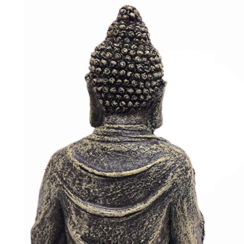SLOCME Aquarium Buddha Statue Decorations - Aquarium Decor Ornament Fish Tank Buddha Statue Decoration