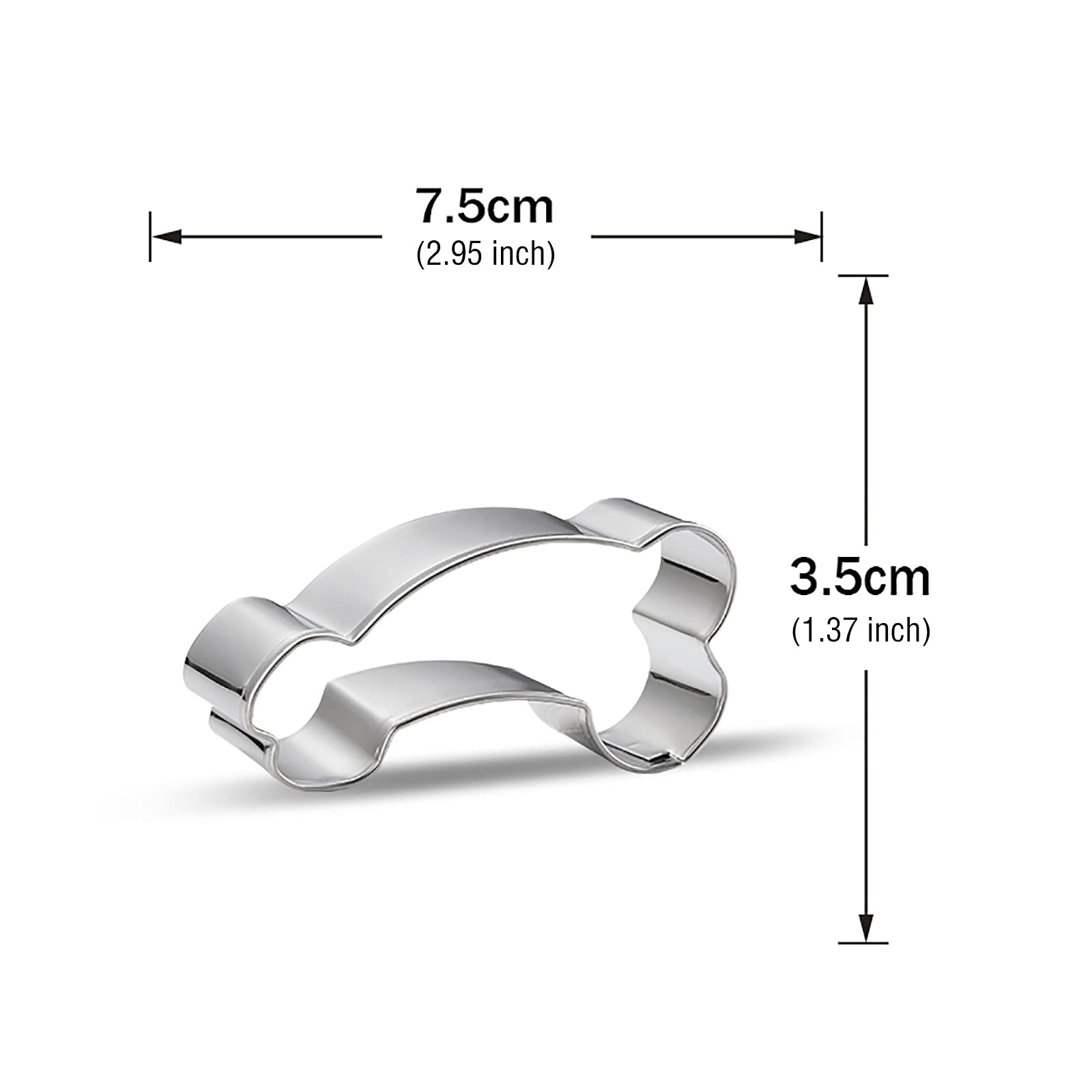 4-Piece Set of Creative Cookie Cutters,Cookie Baking Molds DIY Funny Stainless Steel Biscuits Molds Kitchen Supplies