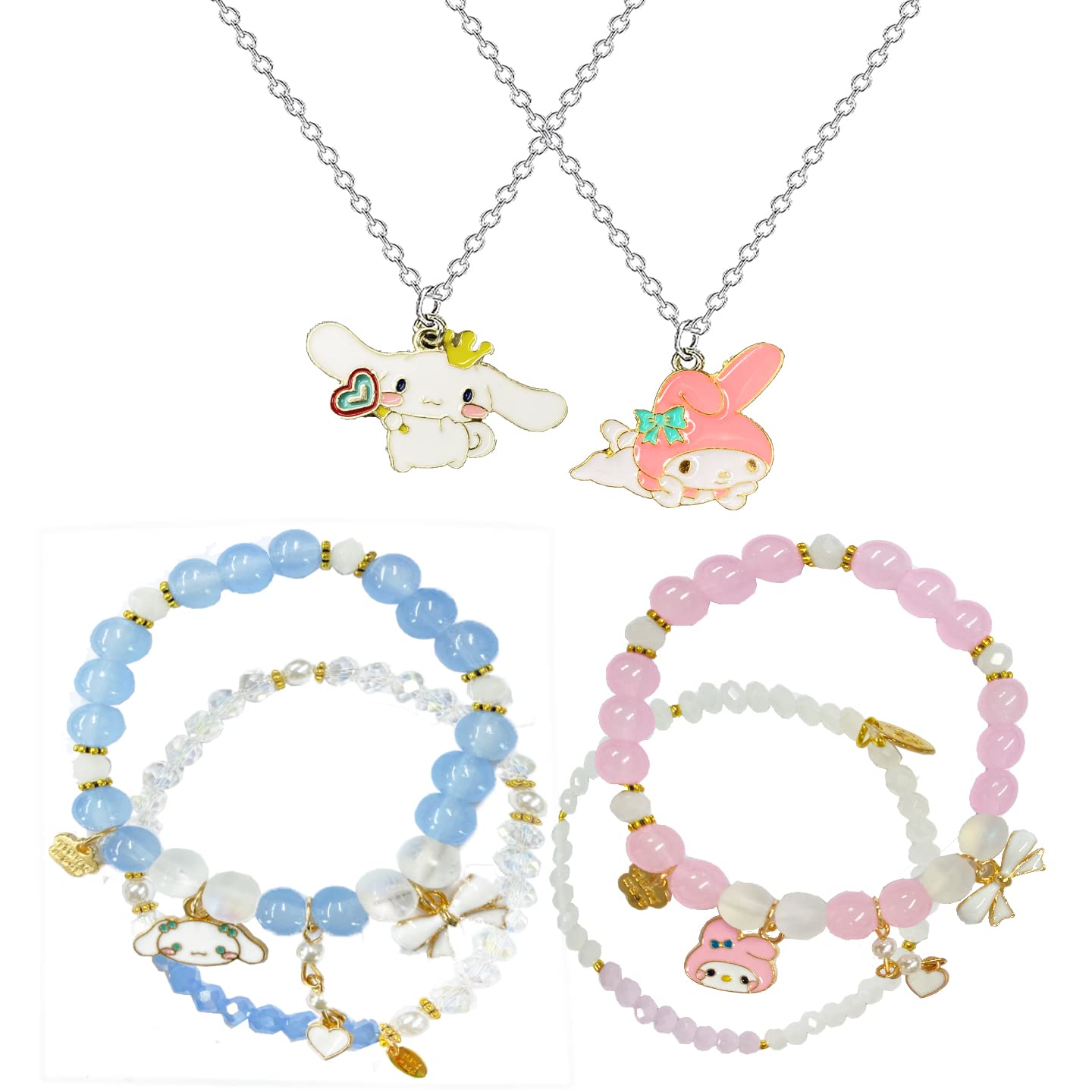 6 PCS Cartoon Gift Set for Women Lover Bestie Kawaii and Gift Set Party Favor Pack