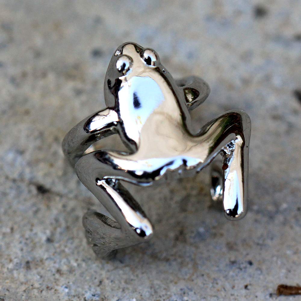 316L Stainless Steel Tree Frog Fake Cartilage Ear Cuff. No Piercing One size