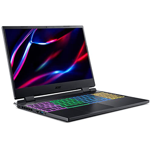 Acer Nitro 5 Gaming Notebook, 15.6" QHD IPS 165Hz, AMD Ryzen 7 6800H, GeForce RTX 3070 Ti, 64GB DDR5, 1TB PCIe 4.0, 4-Zone RGB KB, WiFi 6E, RJ45, USB-C, with HDMI 2.1 Cable, Win11 Pro