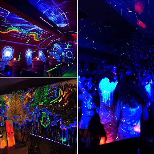 36W 12 Led Black Light Bar, With 360° Adjustable Stand, With Remote Control / 1M Power Cable, Automatic/Voice Control/Strobe/Constant Light