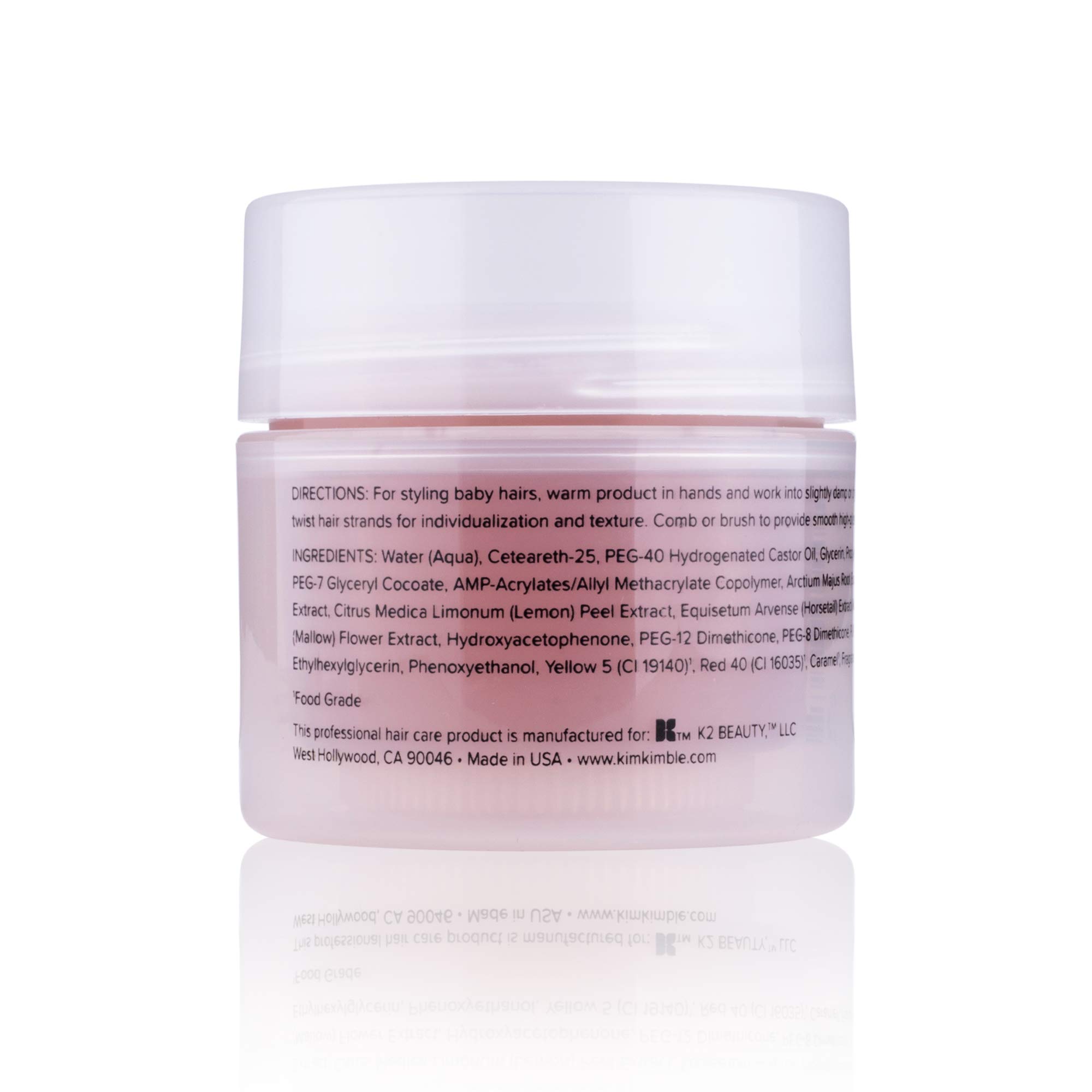 Kim Kimble Baby Hair Edge Control - Firm Hold, Edge Control - Contains Certified Organic Extracts - 2 oz / 57 g