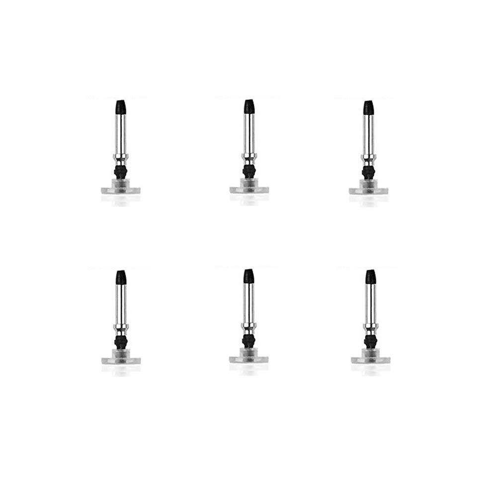 Disc Tip, 6-Pack High Precision and Universal Crystal Round Shape Replaceable Stylus Pen Disc Tips