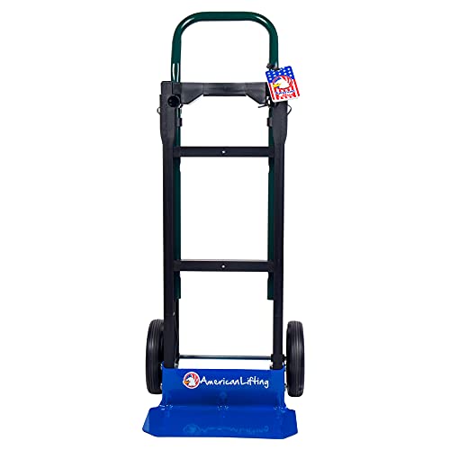 American Lifting 400 lb Capacity Ultra Lightweight Super Strong Nylon Convertible Hand Truck & Dolly