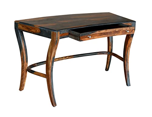 Coast to Coast Imports LLC Sheesham Highlight Wash One Drawer Writing Desk