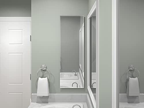 American Pride, 12 x 36 in, Frameless Beveled Mirror Medicine Cabinet, 12 in. x 36
