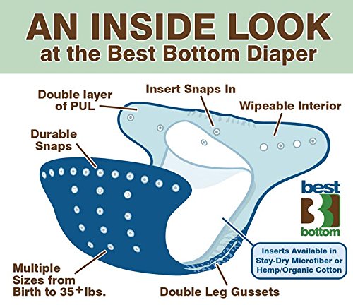Best Bottom BIGGER All In Two Diaper Cover - Loch Ness