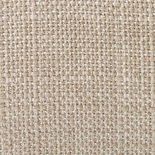 Coaster Furniture Loveseat Settee Natural Fabric Weathered Grey Chrome 902498