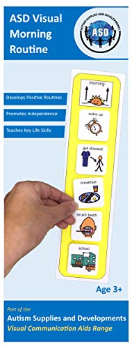 Morning/Evening Routine Bundle (Plastic, Washable, Visual schedules for Autism/Learning Disabilities/ADHD)