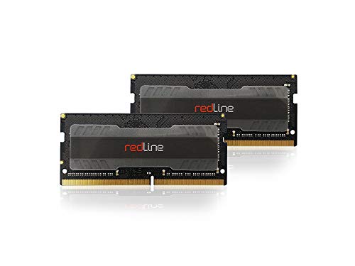 Mushkin Redline Notebook – DDR4 Gaming Laptop DRAM – 32GB (2x16GB) SODIMM Memory Kit – 3200MHz (PC4-25600) CL-16 – 260-pin 1.35V RAM – Dual-Channel – Low-Voltage – (MRA4S320GJJM16GX2)