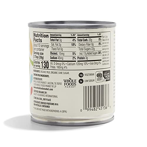 365 by Whole Foods Market, Organic Sweetened Condensed Milk, 14 Ounce