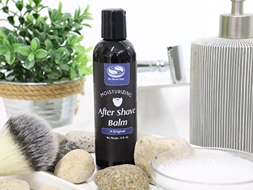 The Henna Guys 4 fl. Oz Aftershave Balm, Unscented, Excellent Aftershave Lotion, Soothes and Moisturizes After Shaving. Takes away Dryness