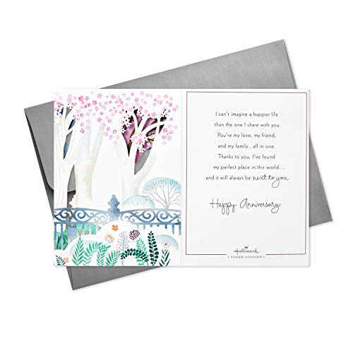 Hallmark Paper Wonder Displayable Pop Up Anniversary Card (Paris) (899RZW1009)
