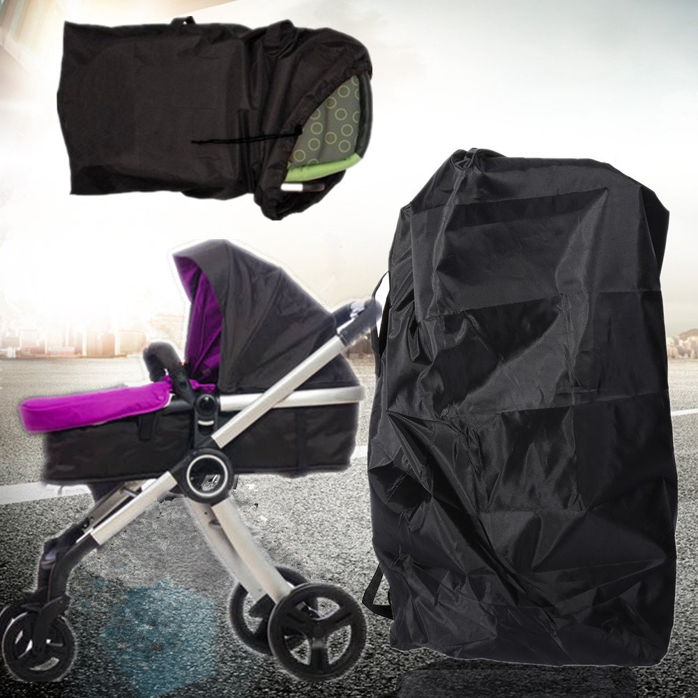 GLOGLOW Baby Stroller Travel Bag Cover Infant Kids Portable Large Pram Pushchair Storage Bag for Airplane (117 * 33cm / 46 * 12inch)