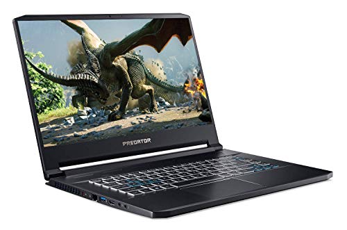 Acer Predator Triton, Gaming Laptop, Core i7-8750H, GeForce RTX, Max-Q, 15.6 inches FullHD 144Hz, 16GB , 512GB PCIe SSD (Renewed)