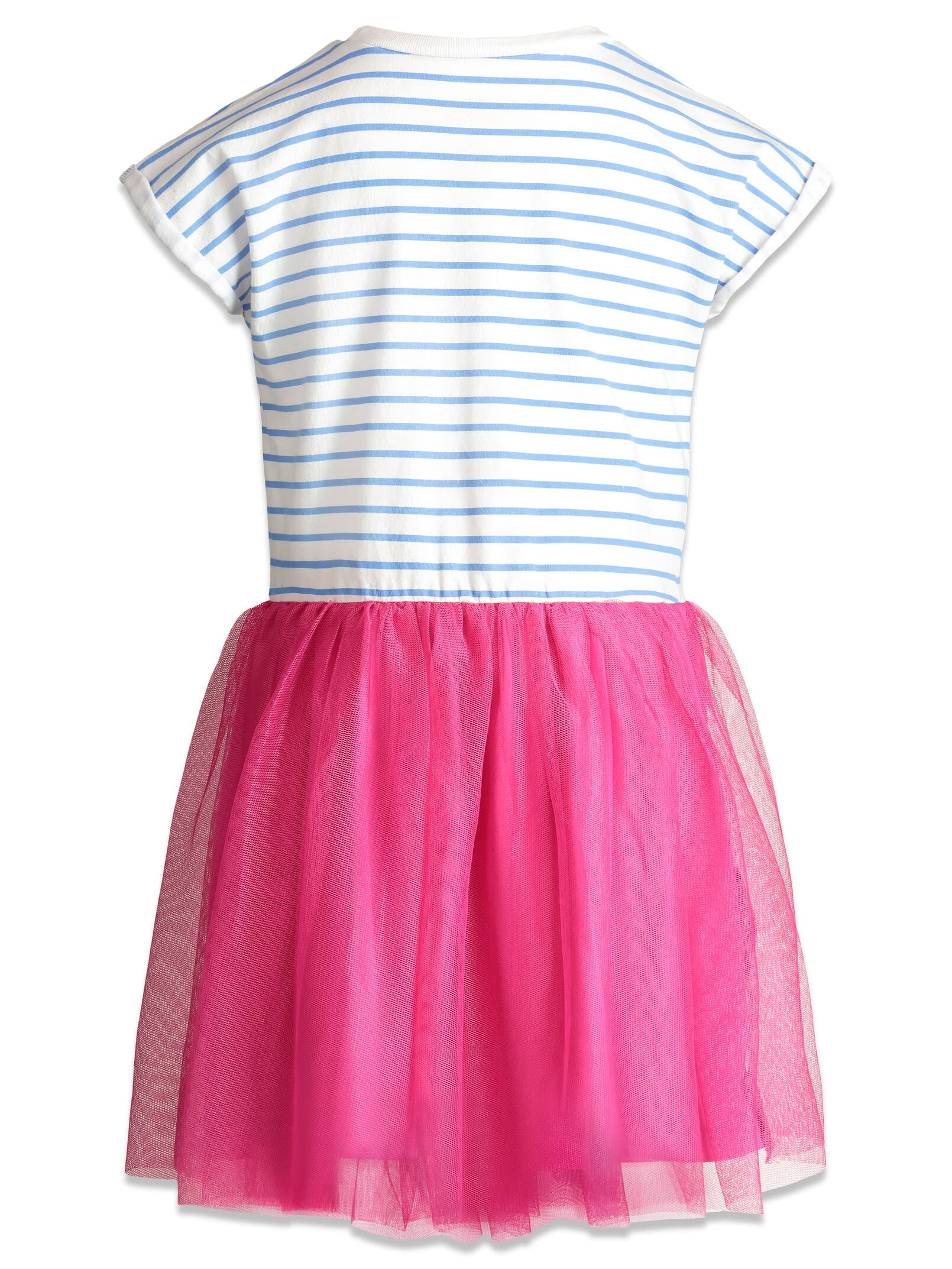 Disney Minnie Mouse Toddler Girls Tulle Dress Blue/Pink 4T