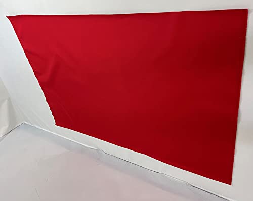 Canvas Awning Fabric MARINE OUTDOOR FABRIC 60" Wide Red (1 Yard)