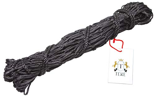 T TEKE Classic Slow hay Feeder hay nets, 40" Length with 2" Holes, Horse Supplies hay Bags for Horses, Goat Feed