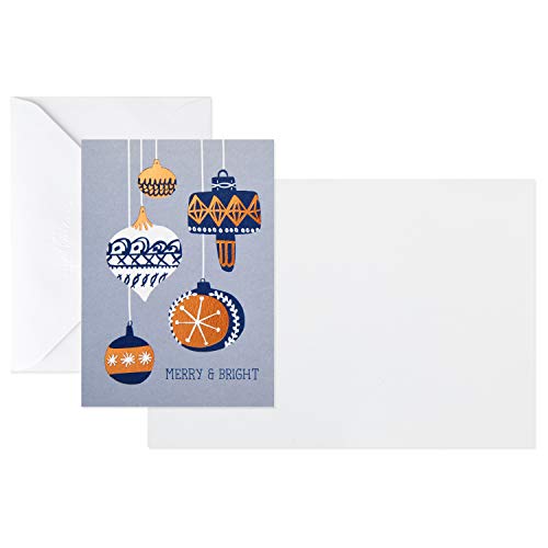 Hallmark Boxed Christmas Cards Assortment, Peace Hope Joy (48 Cards with Envelopes) (1XPX5176)