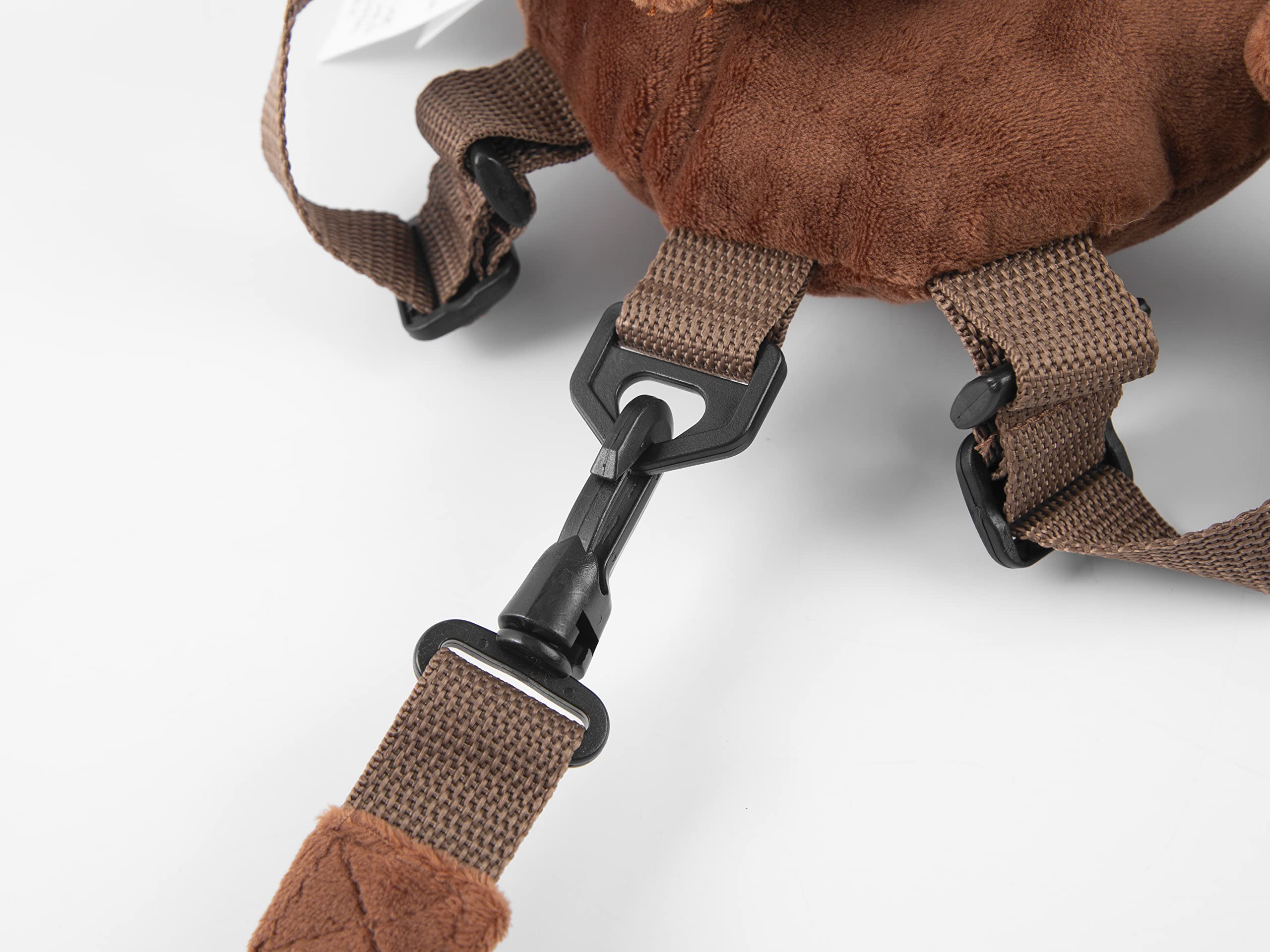 Berhapy 2 in 1 New Monkey Toddler Safety Harness Backpack Children's Walking Leash Strap(Brown)