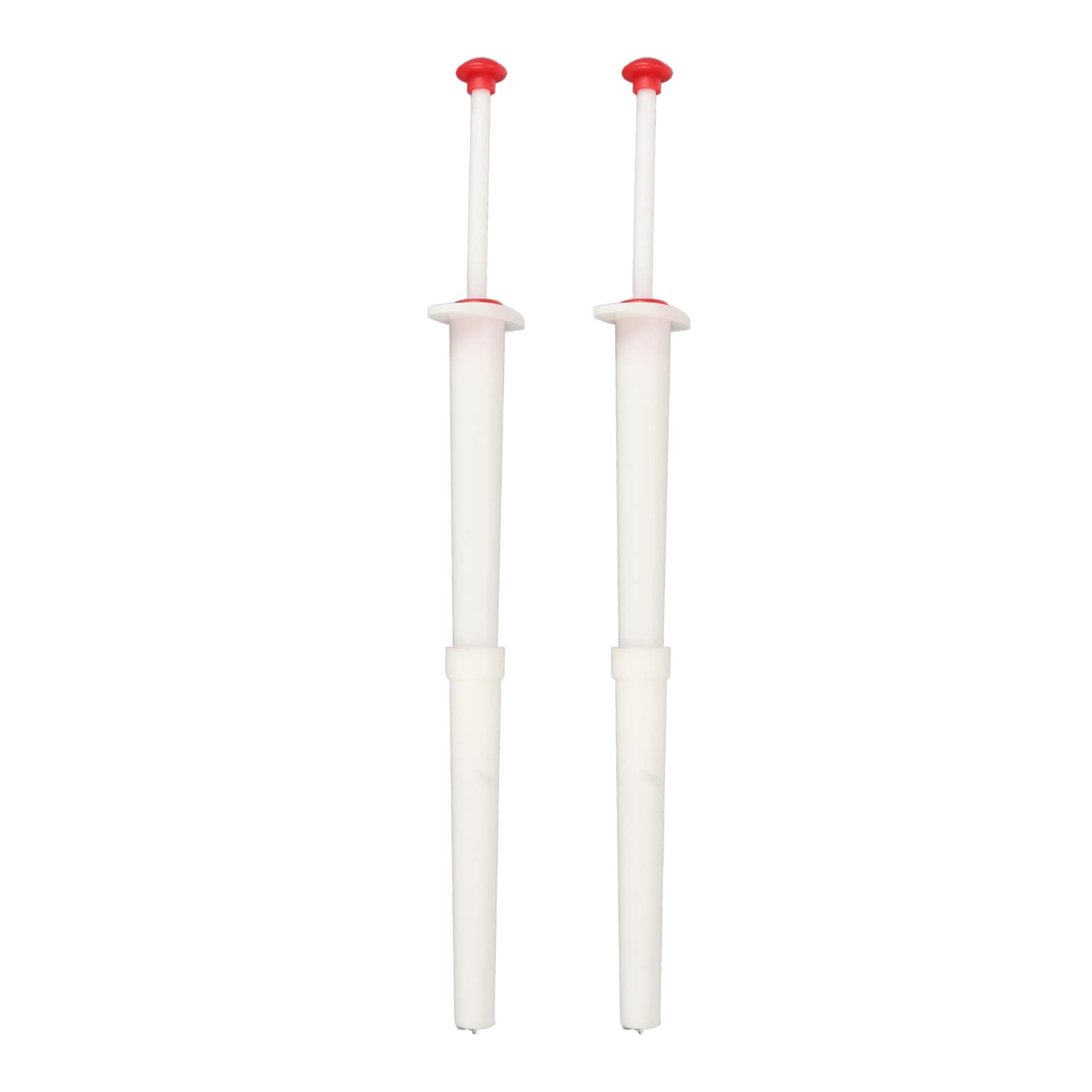 2Pcs Pickle Grabber, Stainless Steel Plastic Pickle Pincher Pickle Fork Food Grabber Tools for Olives Peppers Fruits Meat