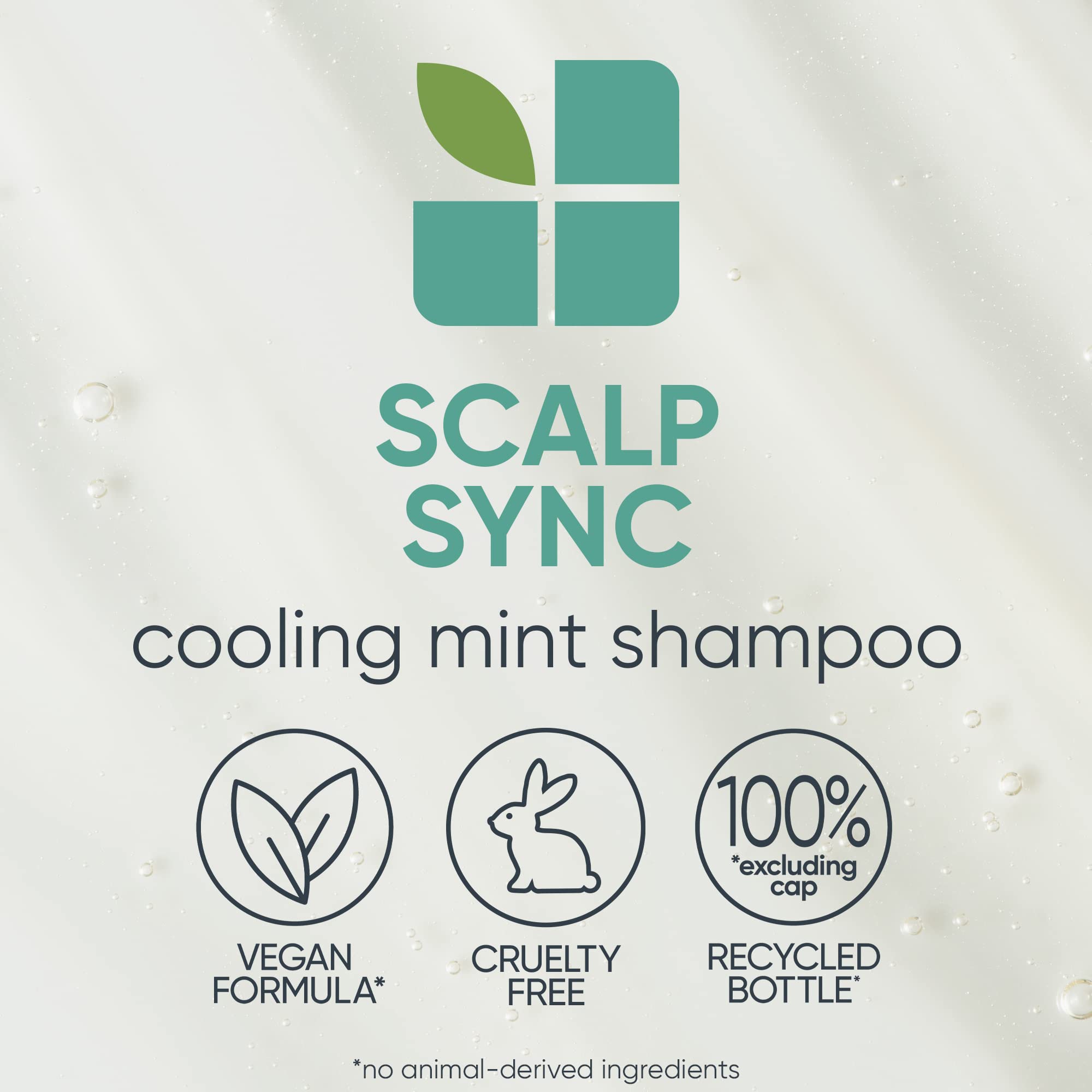 Biolage Cooling Mint Shampoo | Cleanses Excess Oil | For Oily Hair | Cool Sensation | Cruelty Free | Vegan | Salon Shampoo | 13.5 Fl. Oz