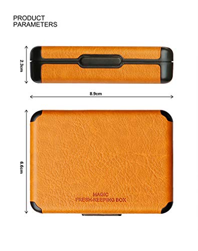 Storage Box for iq-os Heets and Accessories, PU Leather Case Traveling Cover Protective Pouch Bag (Black)
