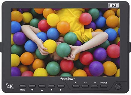 Bestview S7II 4K field monitor Professional and comprehensive interfaces:HDMI input and output,3G-SDI input and output