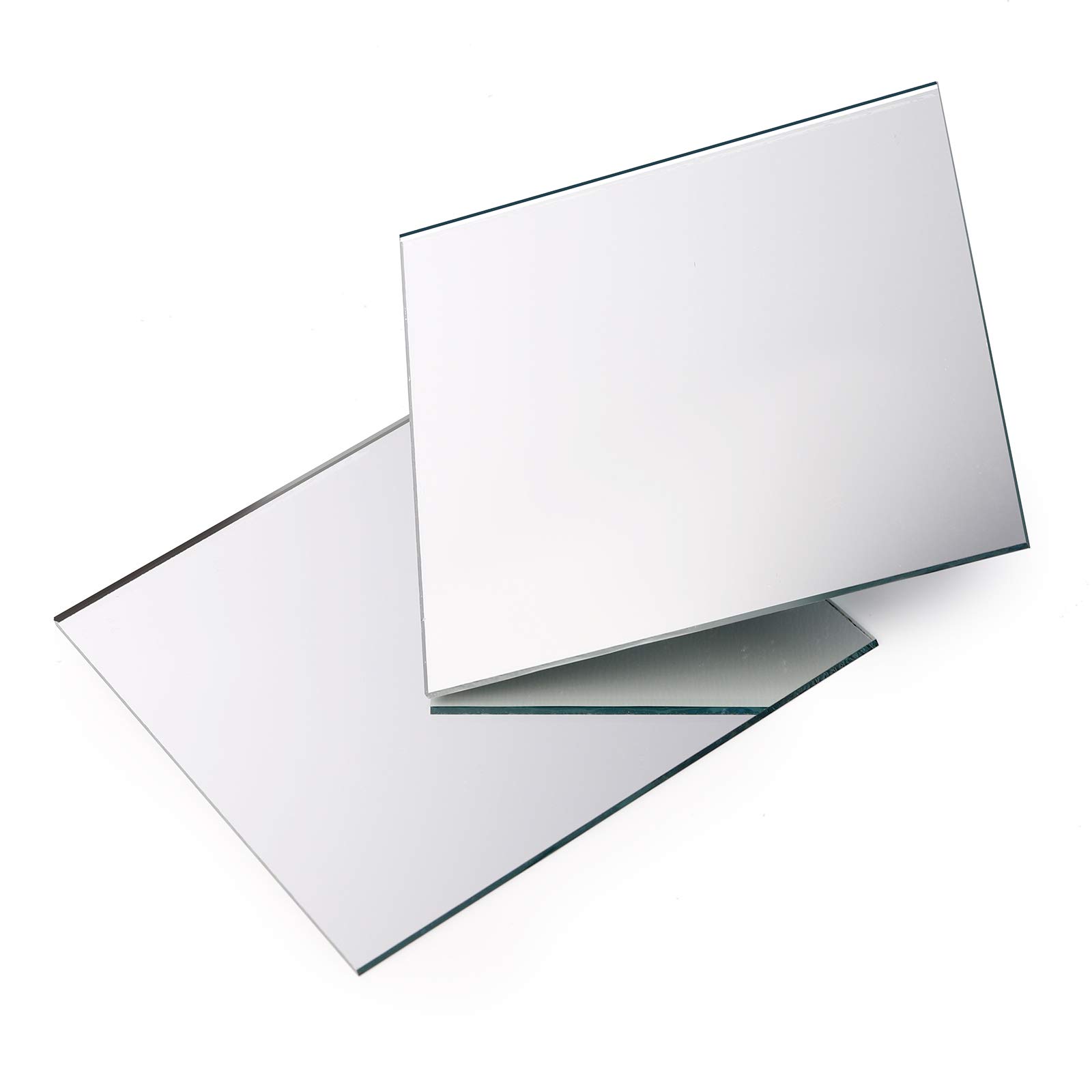 Suwimut 50 Pack Square Glass Mirror Tiles, 4x4 Inch Small Square Decorative Glass Mirrors for Table Centerpieces, Crafts, Wall, Mosaics, DIY Home Projects, Decorations, Arts and Crafts Supplies