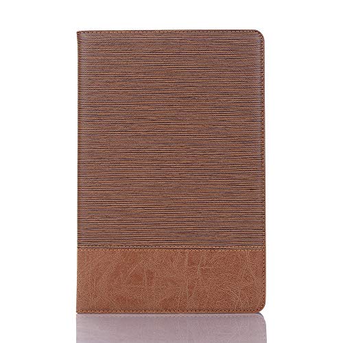 Galaxy Tab S6 Lite Case with Card Slot,elecfan Smart Stand Cover Luxury usiness Cover Protective Case with Card Slot Sleeve for Samsung Galaxy Tab S6 Lite 10.4 inch P610 P615 (Light Brown)
