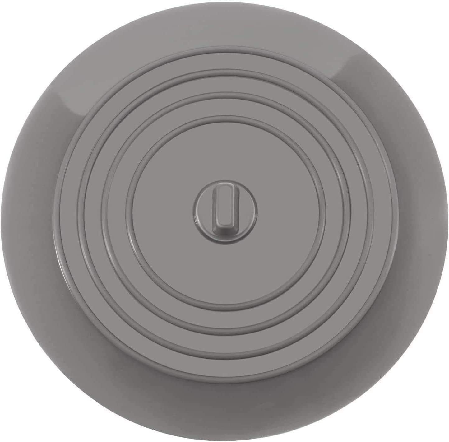 6InDia Bath Tub Stopper Rubber Water Stopper,Kitchen Sink Stopper Drain Plugs for Kitchen, 2Pcs Silicone Floor Drain Cover, Bathroom and Laundry