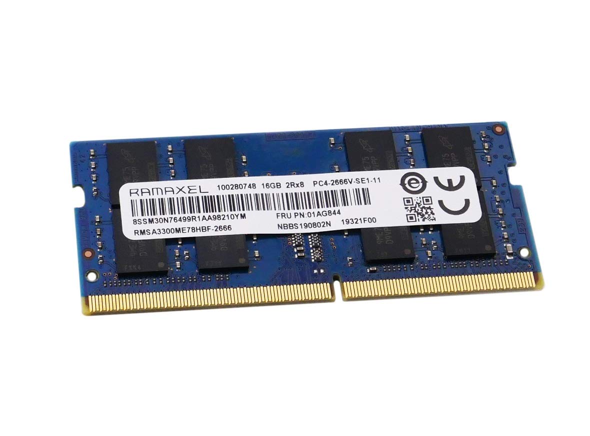 RMSA3300ME78HBF-2666 16gb Pc4 2666MHz DDR4 So-Dimm Non-ECC 260 pin 1.2V Ram Memory for Laptop and All in One Desktop Computer (16gb Pc4 2666MHz DDR4 So-Dimm)