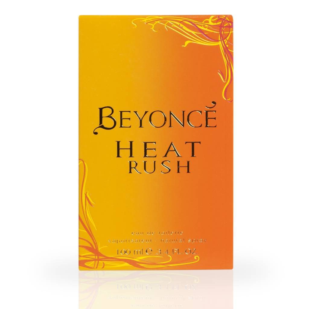 Beyonce Heat Rush Eau de Toilette Spray, 3.4 Fluid Ounce