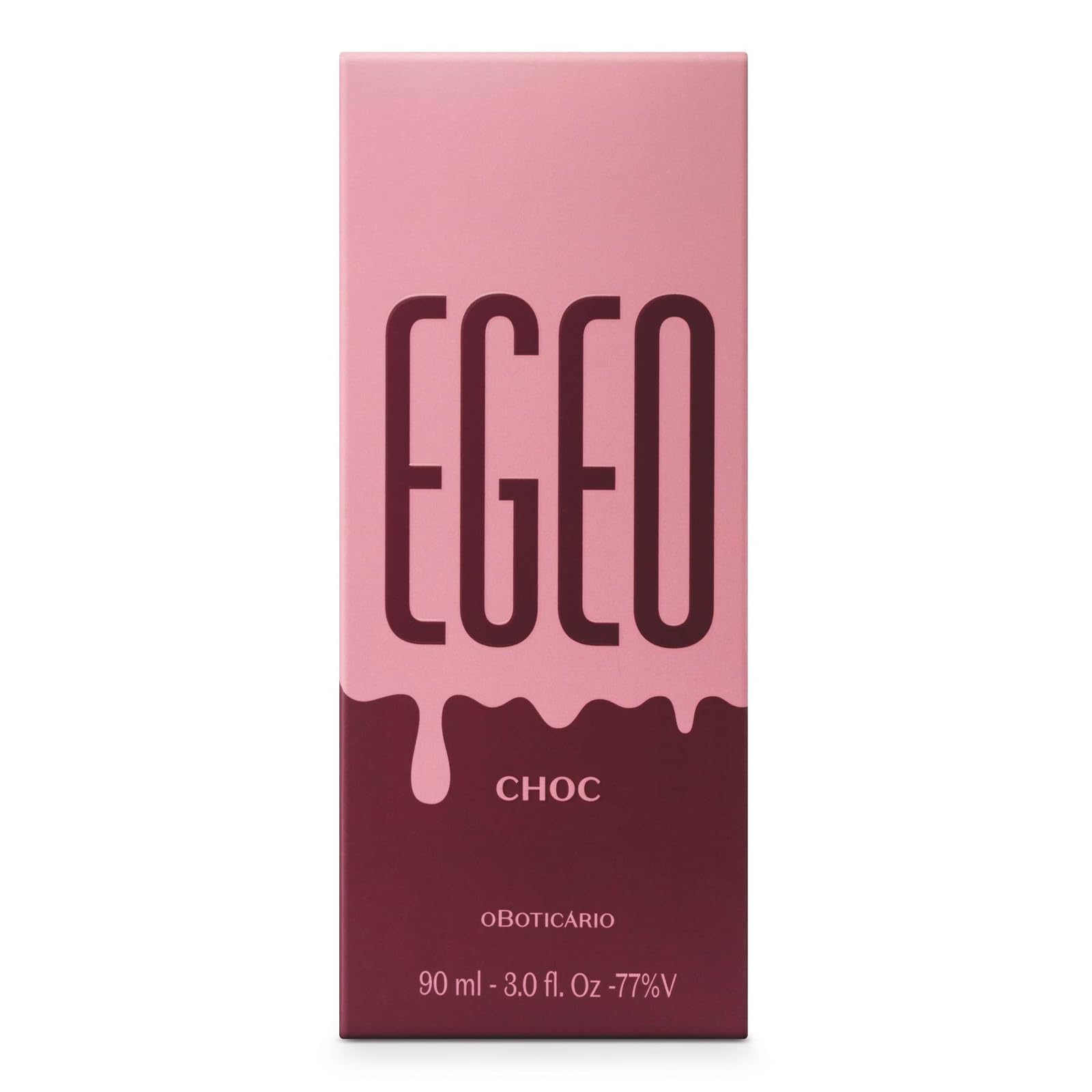 O BOTICARIO Egeo Choc Eau de Toilette, Orange Plum & Apricot Fragrance Perfume for Women, 3 Ounce