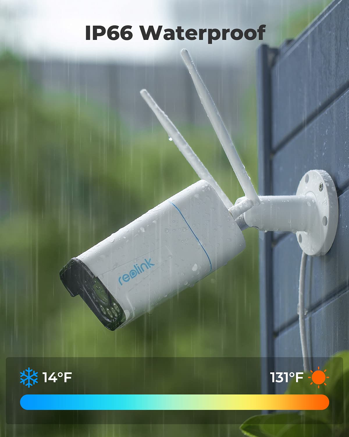 REOLINK RLC-511WA - 5MP Security Camera Outdoor with Spotlights, 5X Optical Zoom, Color Night Vision, Person/Vehicle Detection, 2.4/5 GHz WiFi Home Security Camera System, Supports Smart Playback