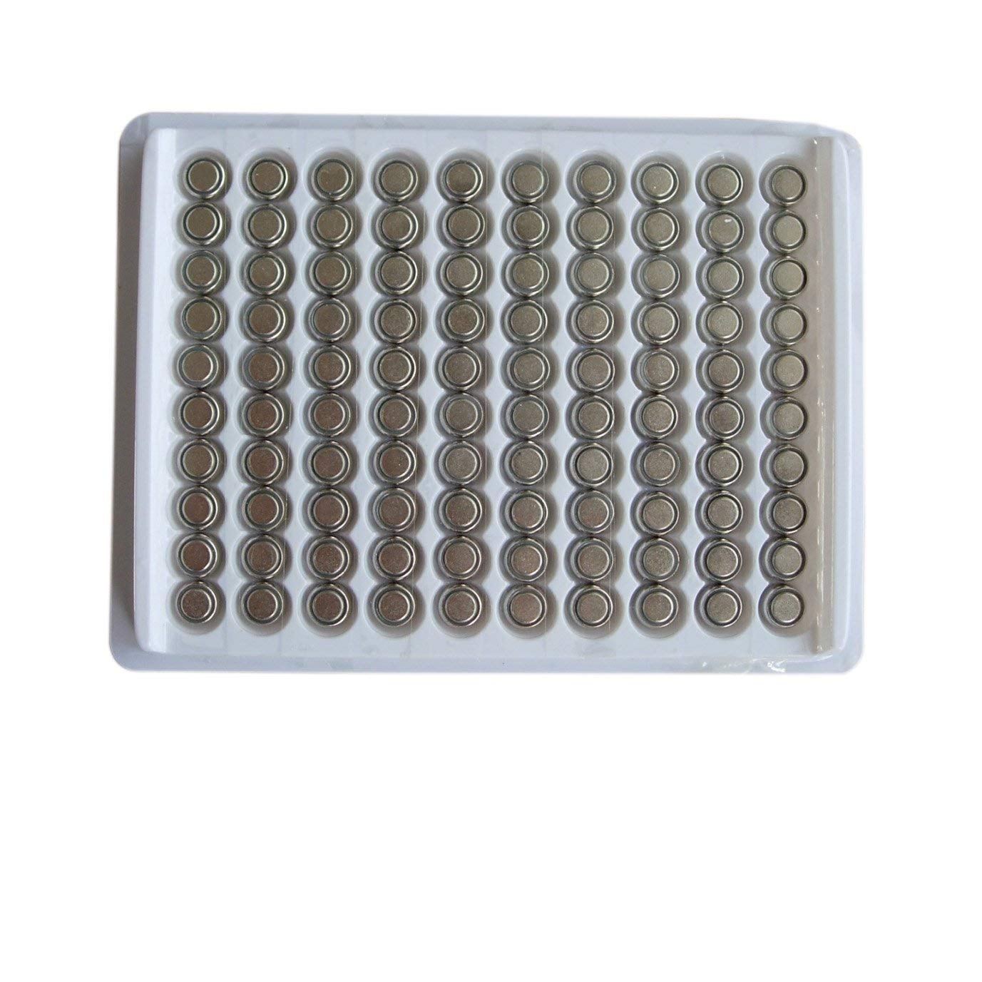 TRUSTYIWEN New 100 X Ag4 Lr626 377 Sr626Sw Button Cell Battery in Tray FBA