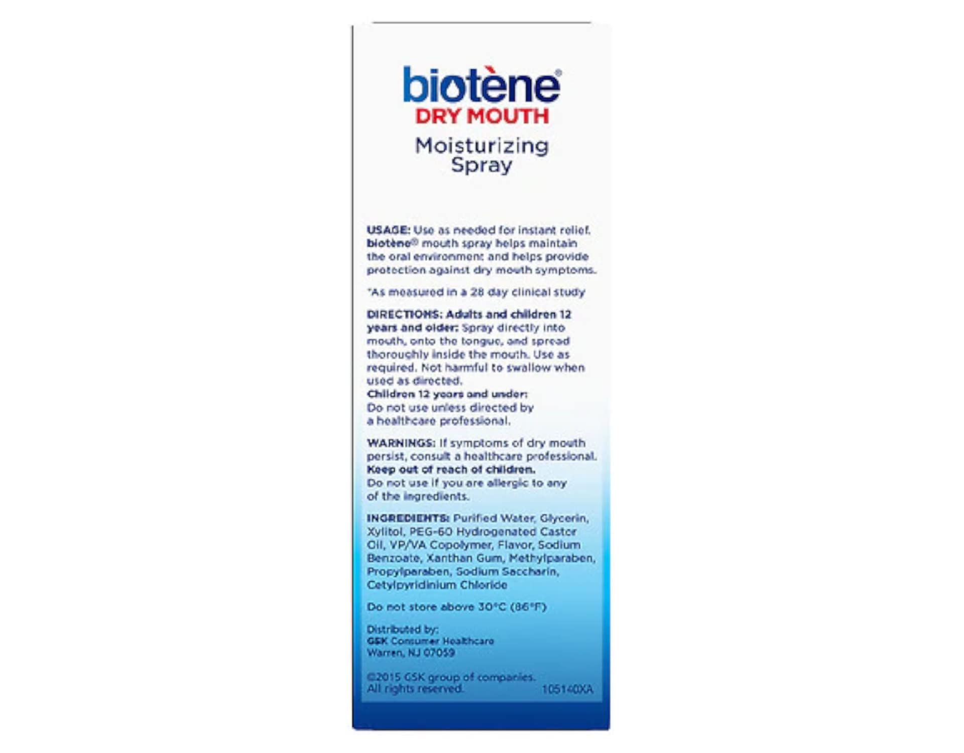 Biotene Mouth Spray, 44.3 mL or 1.5 fl oz
