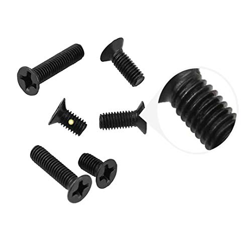 XIZONLIN 400 Pcs M2 Electronic Screws Phillips Flat Head Micro Screws for Glasses Laptop Notebook Computer Bolt