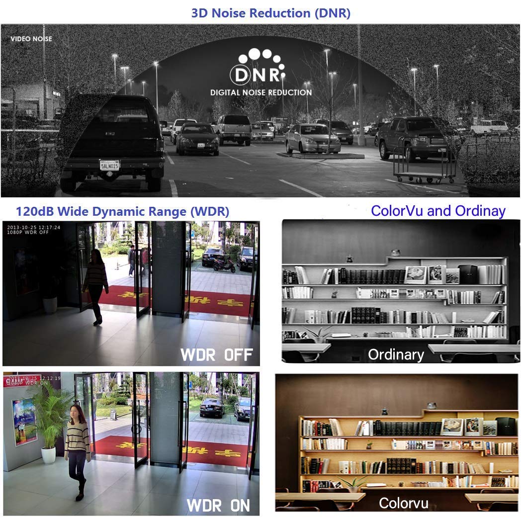 Hikvision IP Camera DS-2CD2347G2-LU 4mm Lens IP Camera,PoE Camera Outdoor Indoor Fixed Turret Network Camera,Micro SD Card Slot Built-in mic H.265+ Waterproof English Version International