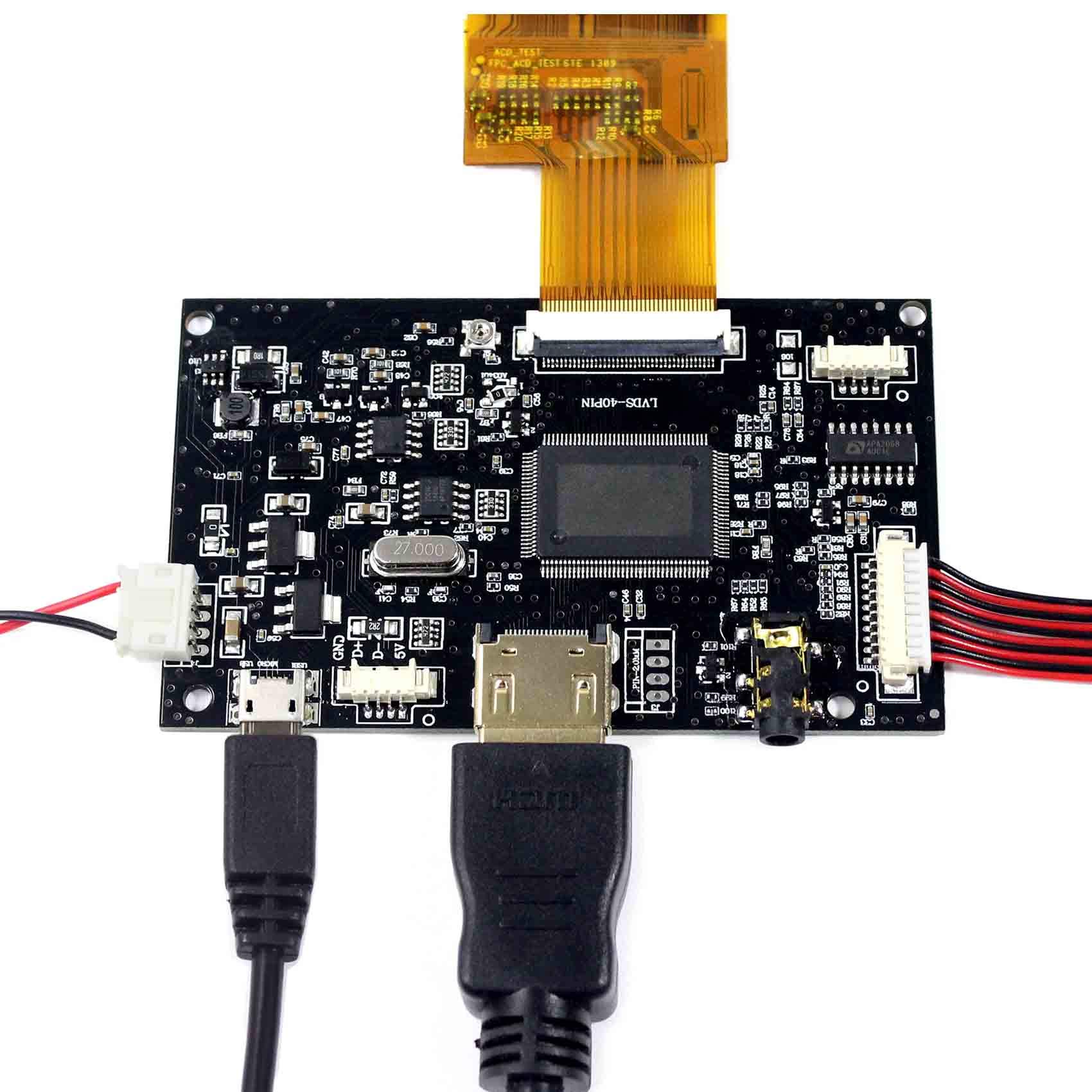 VSDISPLAY 8" 1024X768 IPS LCD 8 inch HJ080IA-01E with HD-MI Controller Board