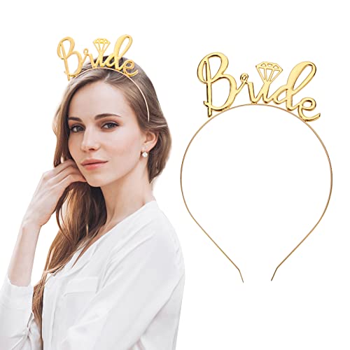 3pcs Bachelorette Party Accessories Set Include Bride to Be Sash and Veil with Bride Tiara Bridal Decoration Accessories for Bride Bachelorette Hen Night Party
