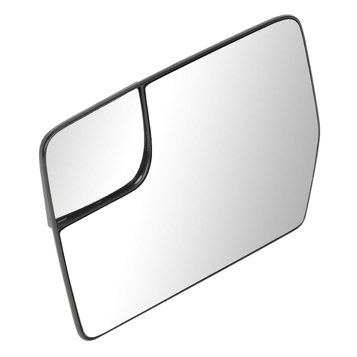 Auto Dynasty BL3Z17K707D OE Style Driver/Left Side Mirror Glass Lens w/Spotter Glass Compatible with Ford F150 11-14