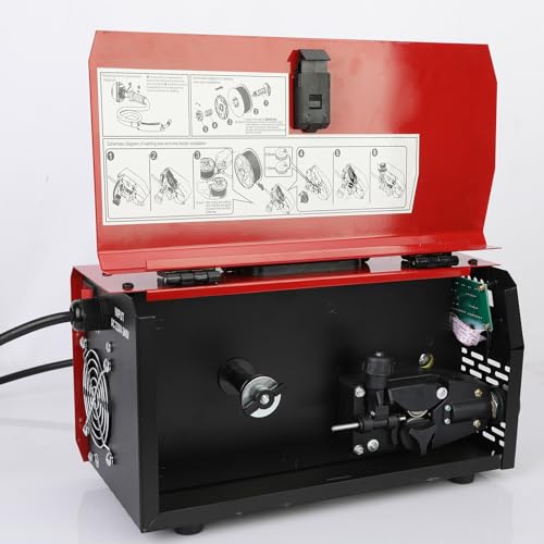 3 in 1 Compact MIG Welder, 270A 110V MIG TIG MMA Gasless Welding Machine, Adjustable Current, Dual Voltage Mini Electric Inverter Welder