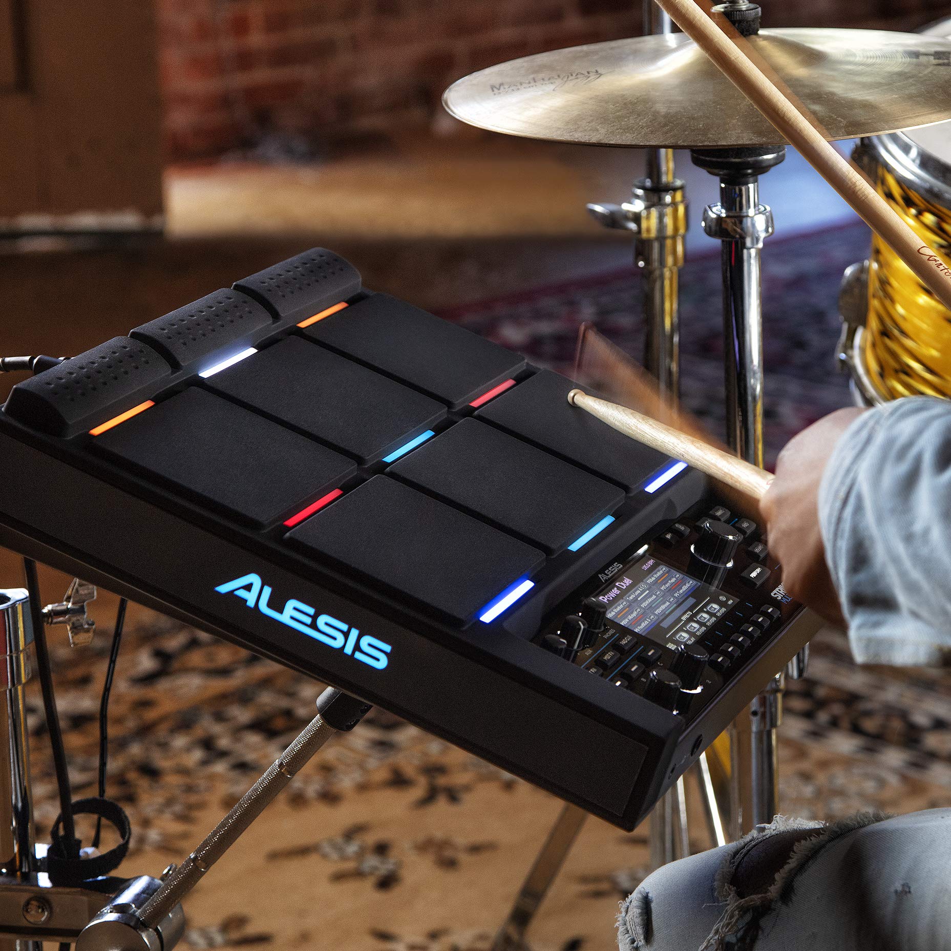 Alesis Strike Multipad + Module Mount Bundle