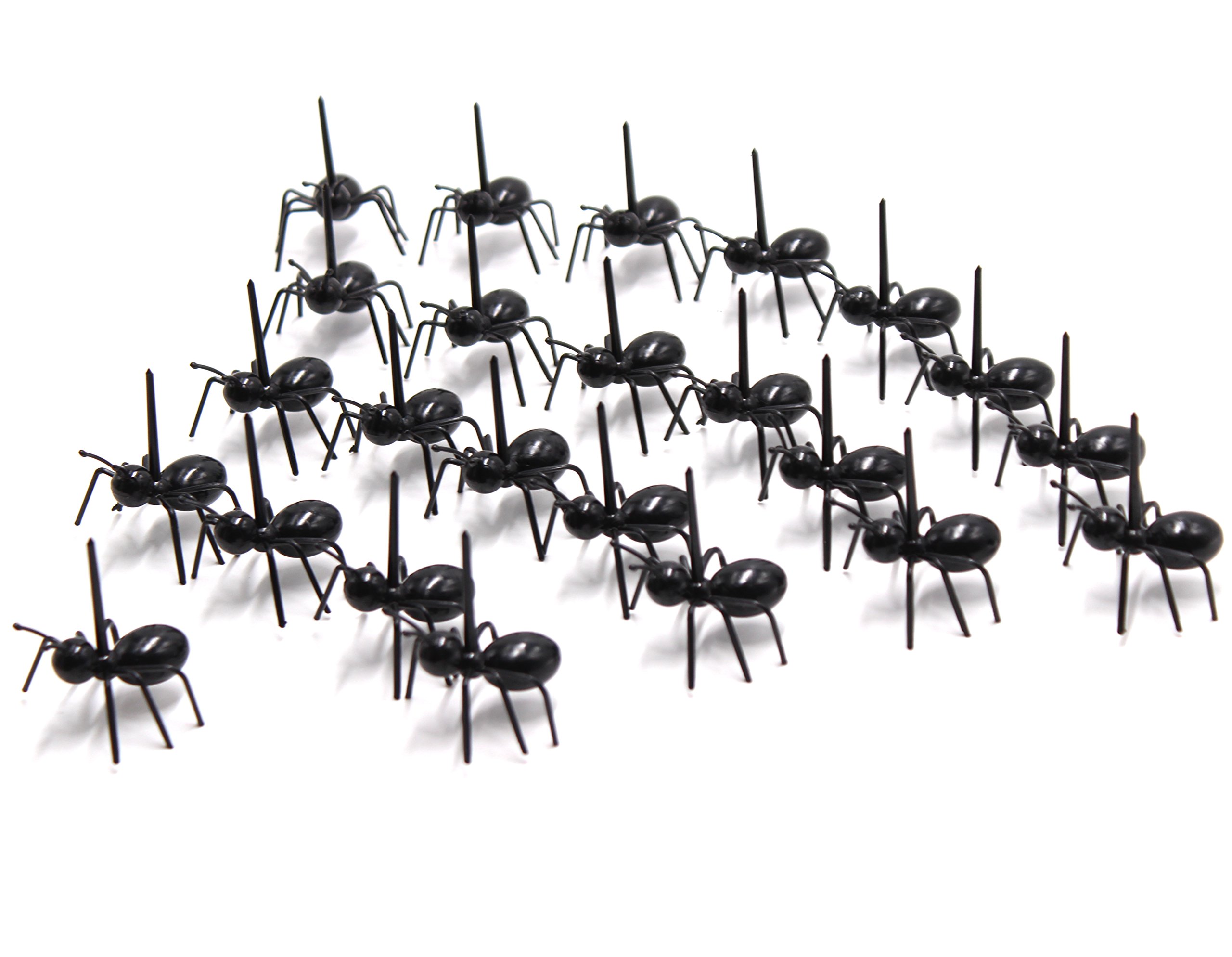 36 Pcs Fruit Forks Bistro Cocktail Forks Tasting Appetizer Forks Set Mini Cake Forks, Cute Ants Design (Ant)