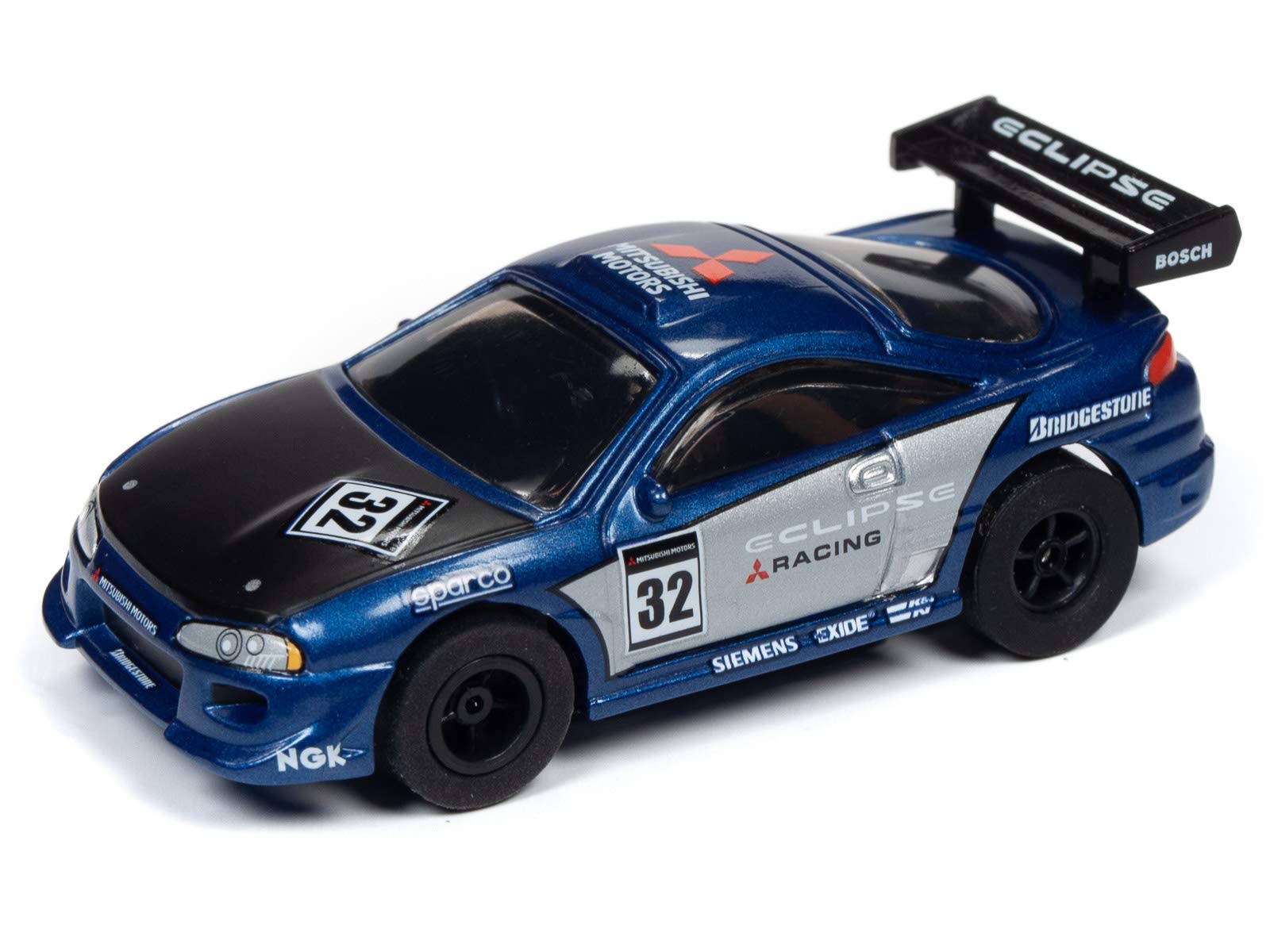Auto World Import Heat SC346-3 1995 Mitsubishi Eclipse HO Scale Electric Slot Car