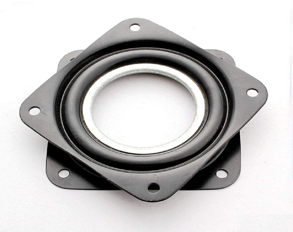 2WAYZ 4 Pack of 4â Lazy Susan Ball Bearing Swivel Plate Attachment. Stable (0.8MM Thickness) Turntable Base Hardware, Perfect as a Spinner Replacement Part. Enjoy!