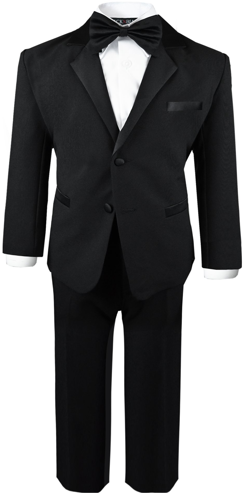 Black n Bianco Boys Infant and Toddlers Black Tuxedo Size 2T