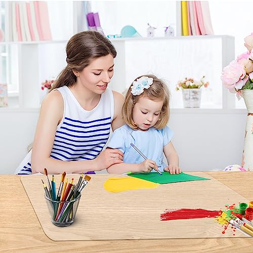 35.4x23.6'' Silicone Mats for Kitchen Counter, Extra Large Waterproof Non-slip Countertop Protector Mat, Heat Resistant Table Mat, Multipurpose Silicone Craft Mat, No Creases, Translucent.